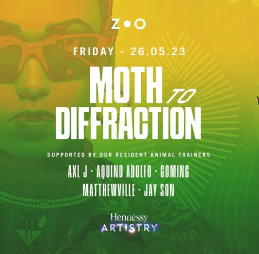 ZOO SCBD - MOTH TO DIFFRACTION | View Events | Indoparty
