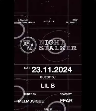 STALK SCBD JAKARTA - NIGHT STALKER | View Events | Indoparty
