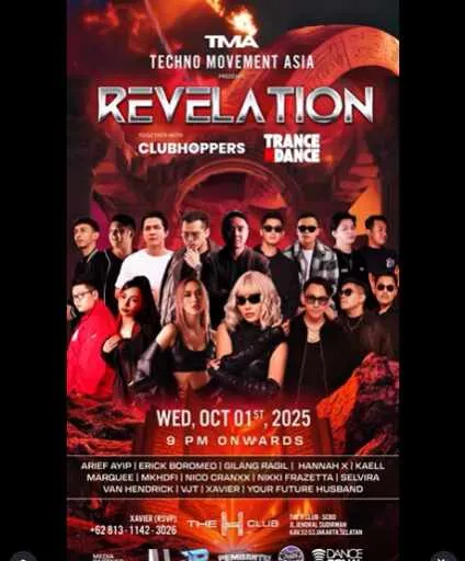 THE H CLUB SCBD JAKARTA - REVELATION | View Events | Indoparty